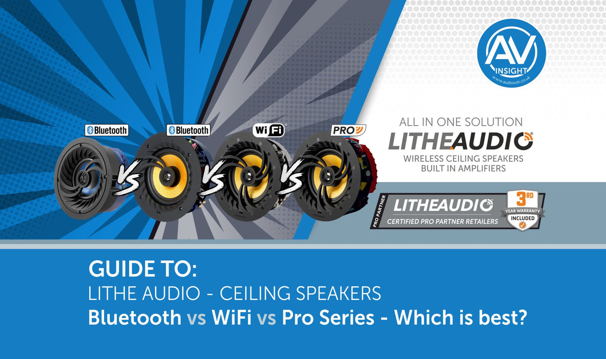Lithe Audio, Bluetooth vs WiFi vs Pro Series Speakers - Which is Best?