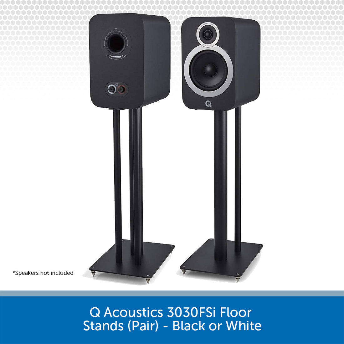Q Acoustics 3030FSi Floor Stands (Pair) | Audio Volt