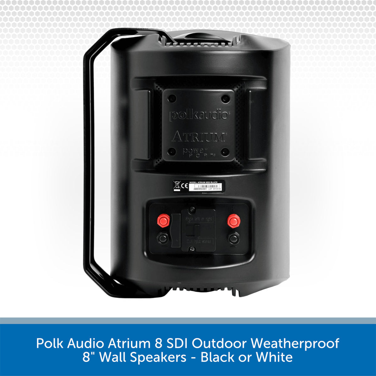 Polk Audio Atrium8 SDI All-Weather Outdoor Wall Speakers | Audio Volt