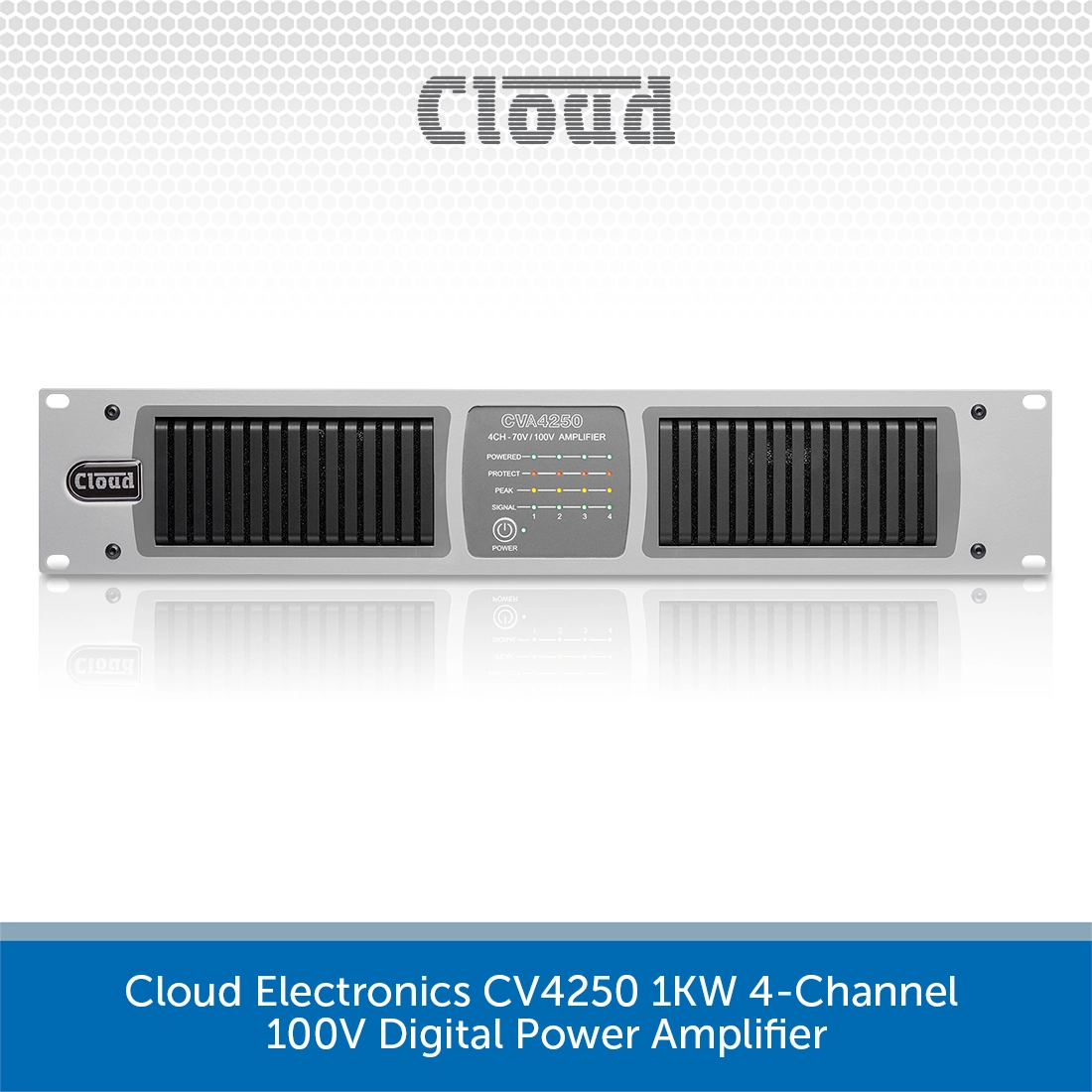 Cloud Electronics CV4250 4x250W Digital Power Amplifier | Audio Volt