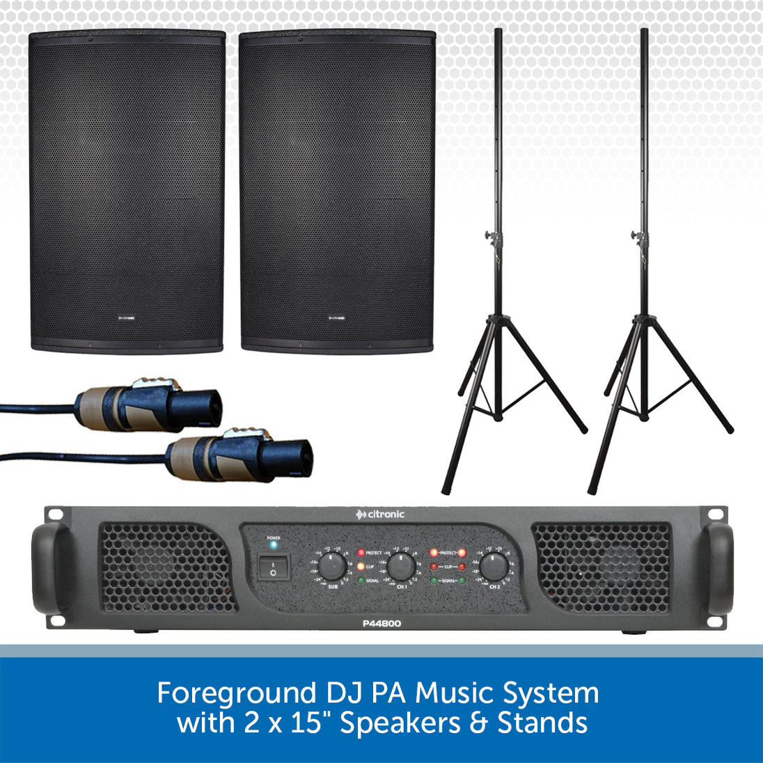 Portable Active PA Systems with Microphones | Audio Volt