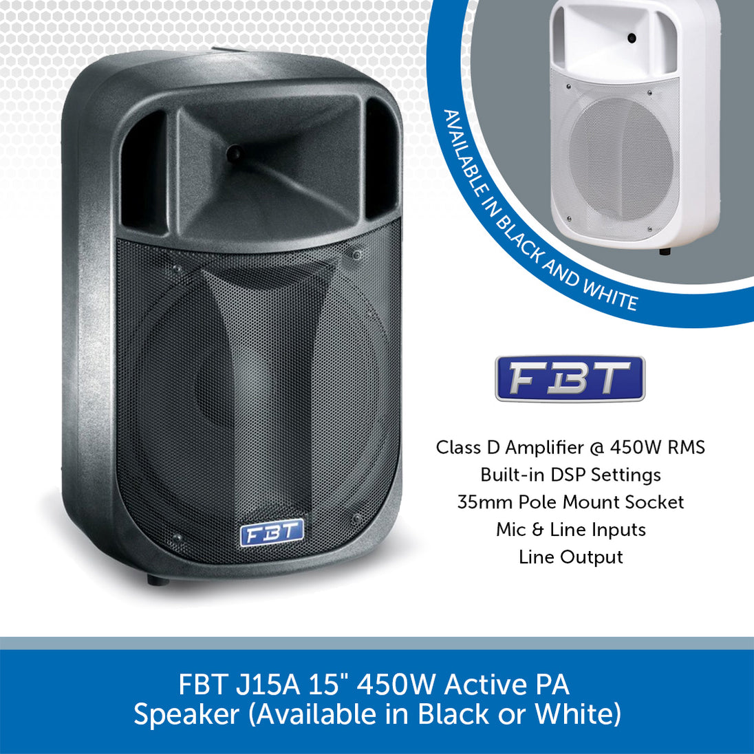 FBT Audio Professional Installation Amplifiers & Speakers | Audio Volt