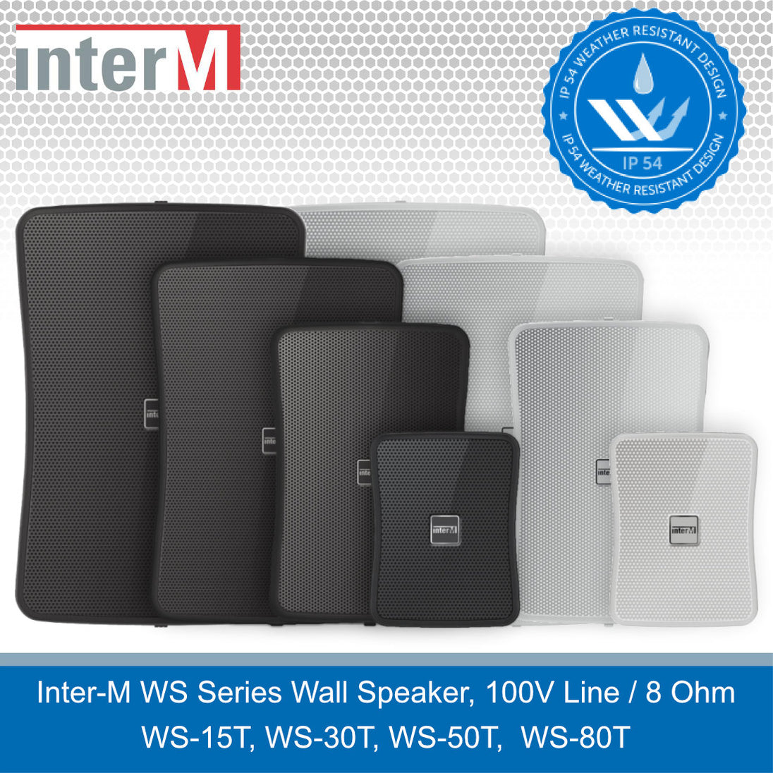 Inter-M | 100V Line Equipment | Amps & Speakers | Audio Volt