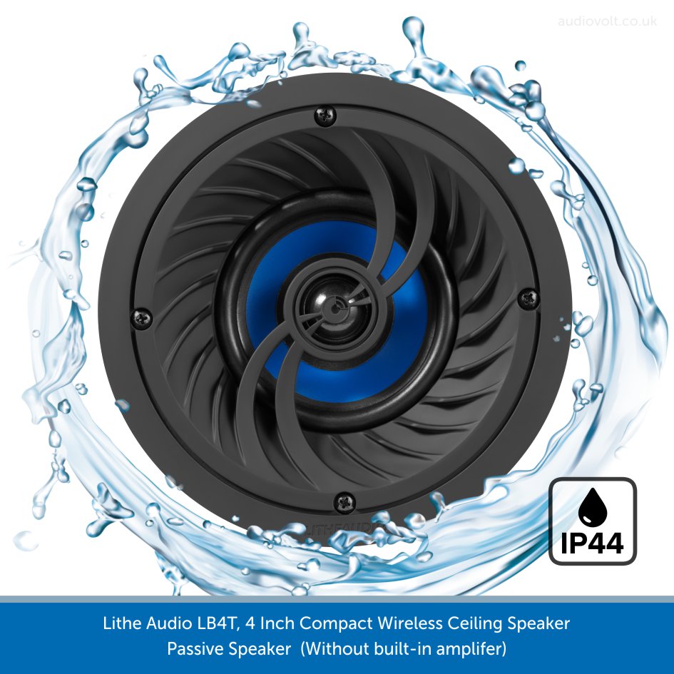 Lithe Audio LBT4 - 4" Compact Passive Ceiling Speaker | Audio Volt