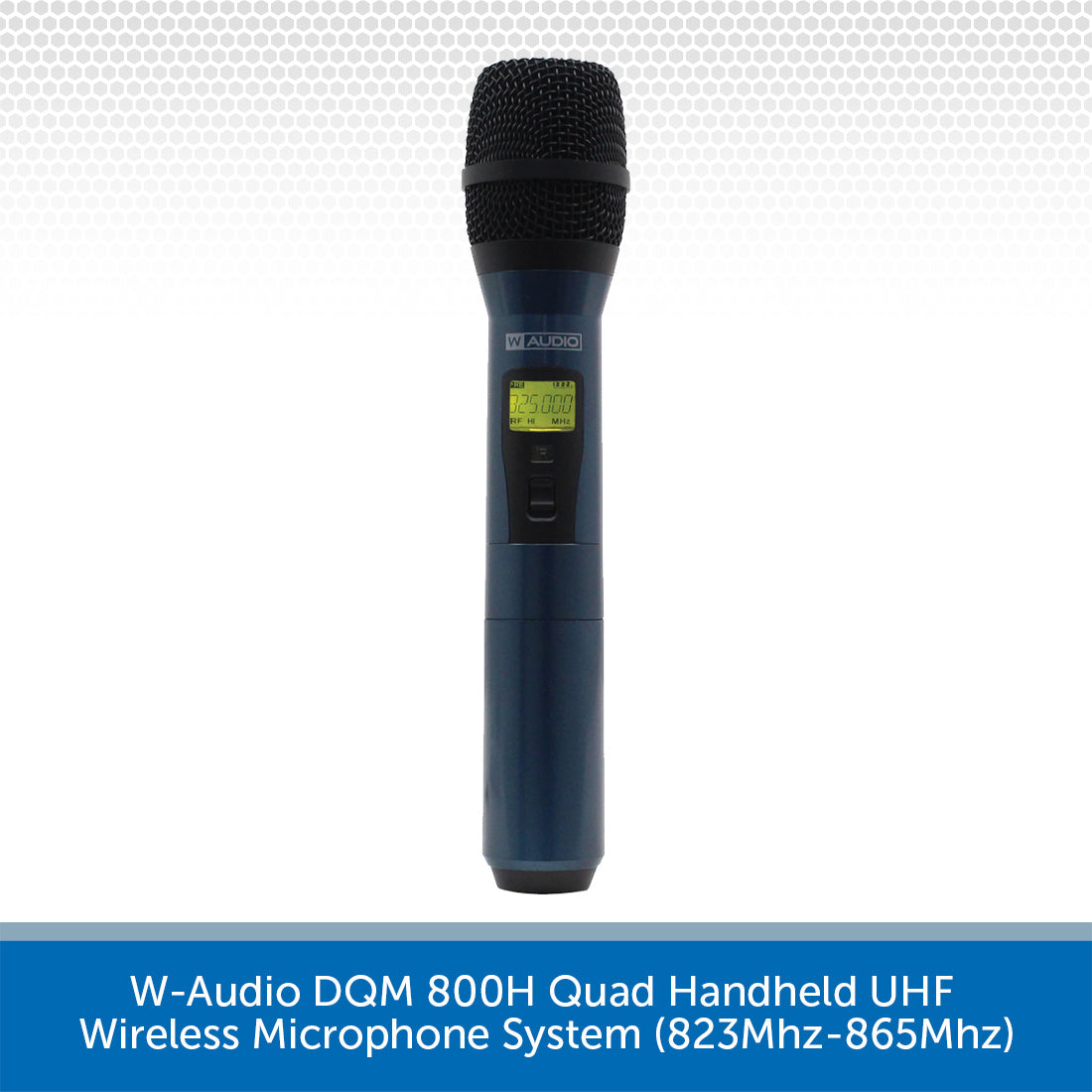 W-Audio DQM 800H Replacement Microphone (823Mhz-865Mhz) | Audiovolt