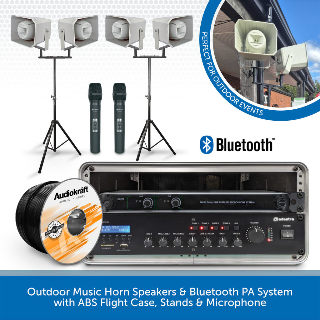 Outdoor PA Speaker Systems for Music & Public Address | Audio Volt