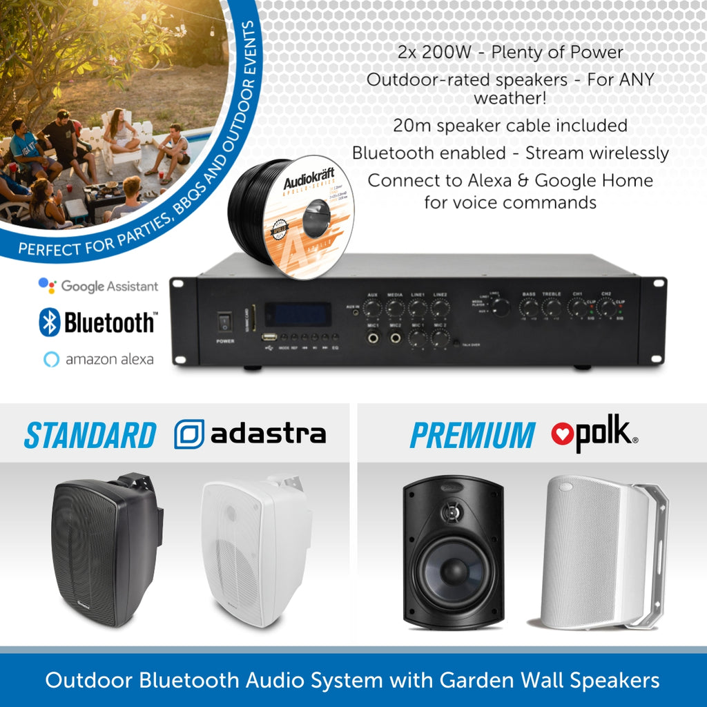 Outdoor Garden Audio Speaker Systems | Audio Volt