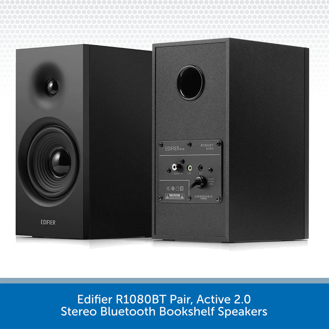 Edifier R1080BT Active Bookshelf Speakers with Bluetooth | Audio Volt