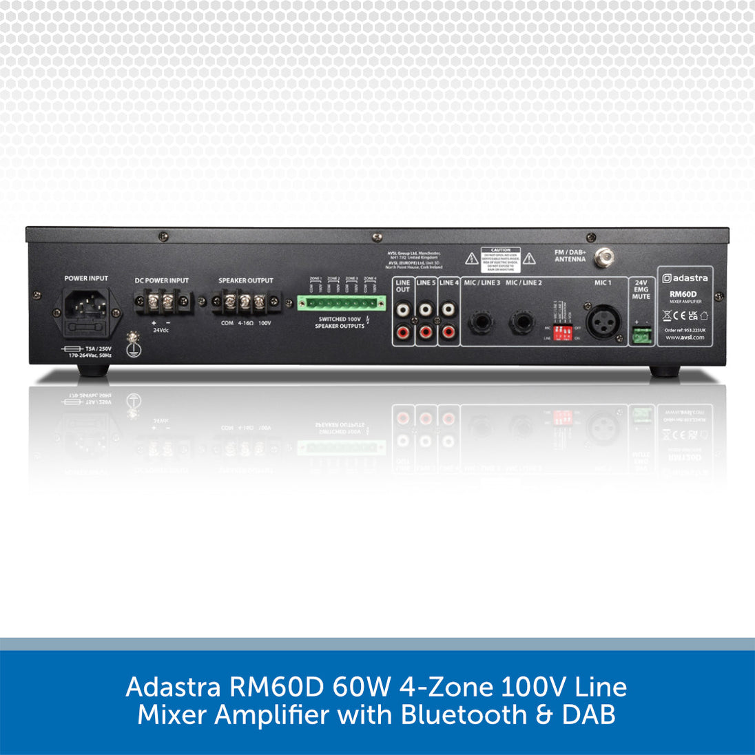 Multi-Zone Amplifiers for Commercial Audio | Audio Volt
