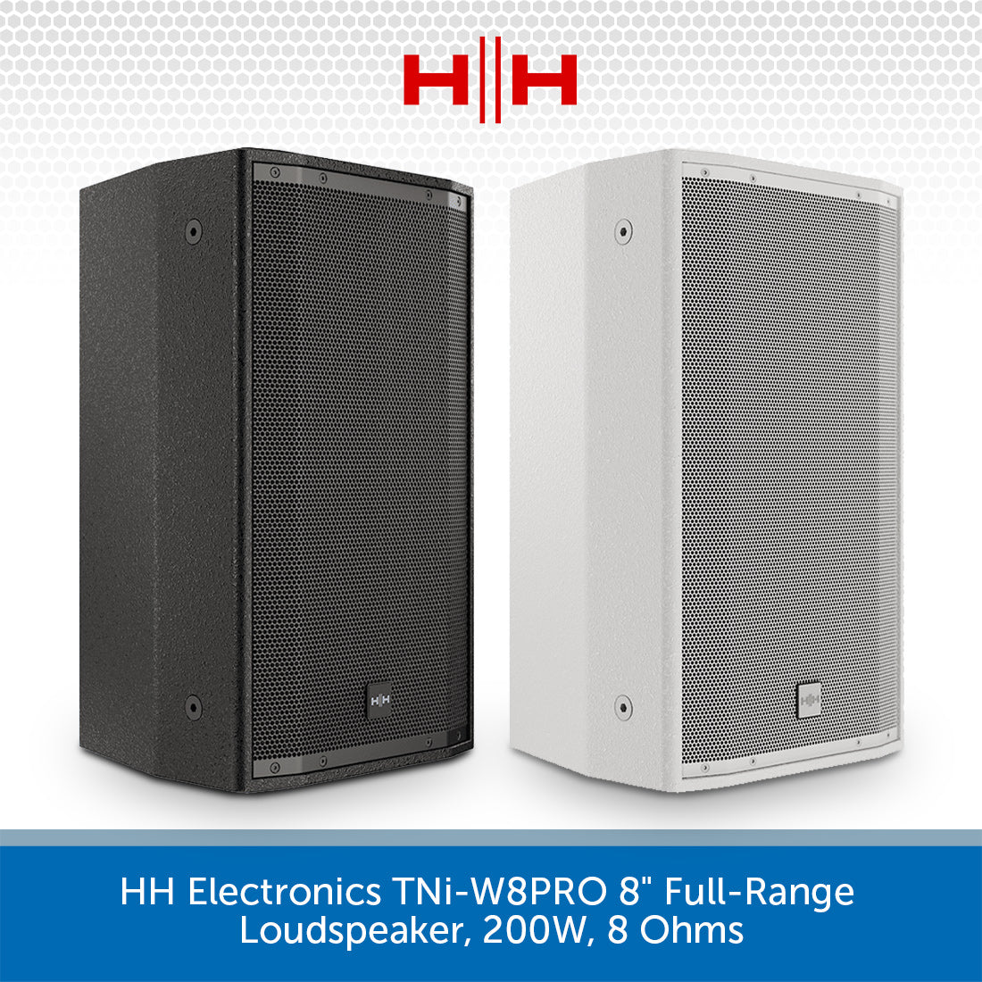 HH Audio TNi-W8PRO 8" Full Range Loudspeaker 8 Ohms | Audio Volt