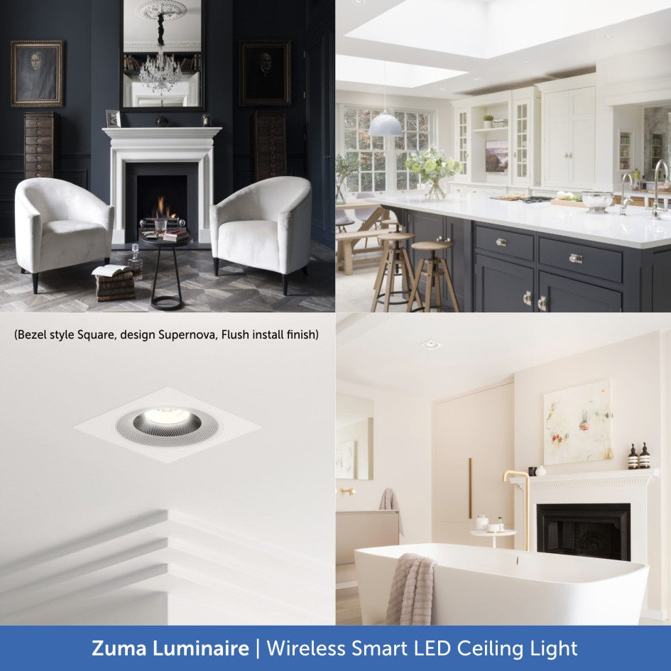 Zuma Luminaire Smart LED Ceiling Downlight | Audio Volt