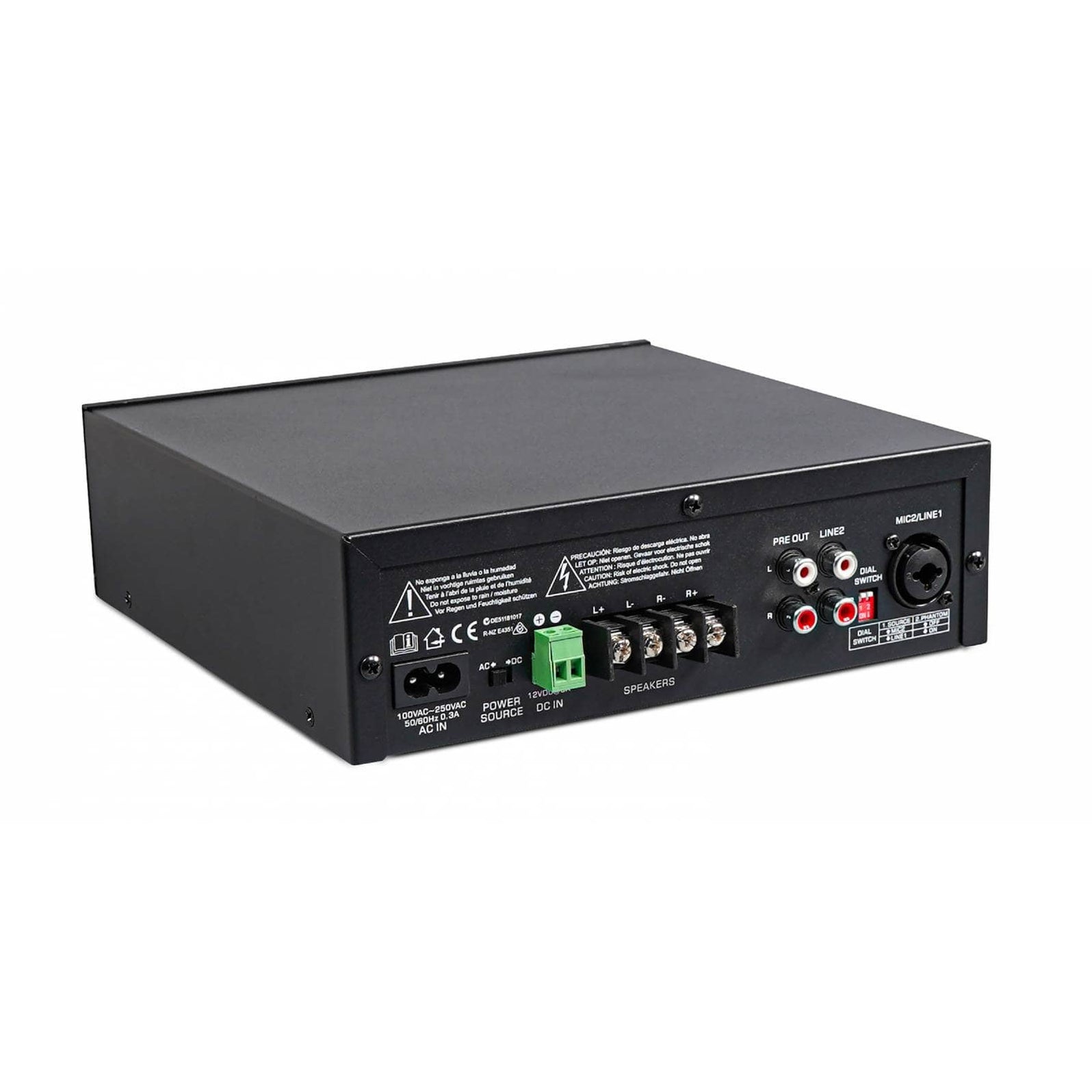 Eagle P649BC, 2 x 30W Bluetooth Stereo Amplifier, 12V | Audio Volt