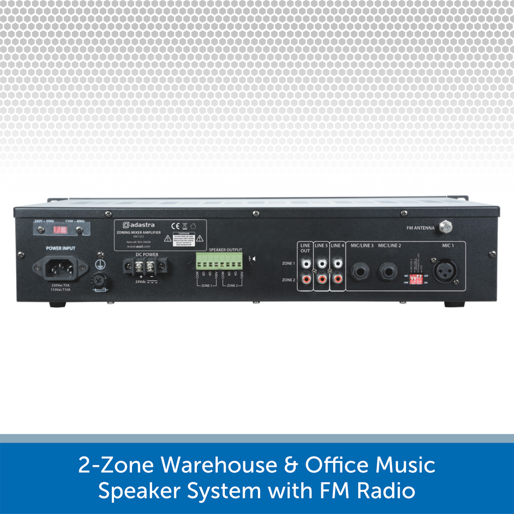 Warehouse and Factory Tannoy PA Systems UK | Audio Volt — Audio Volt