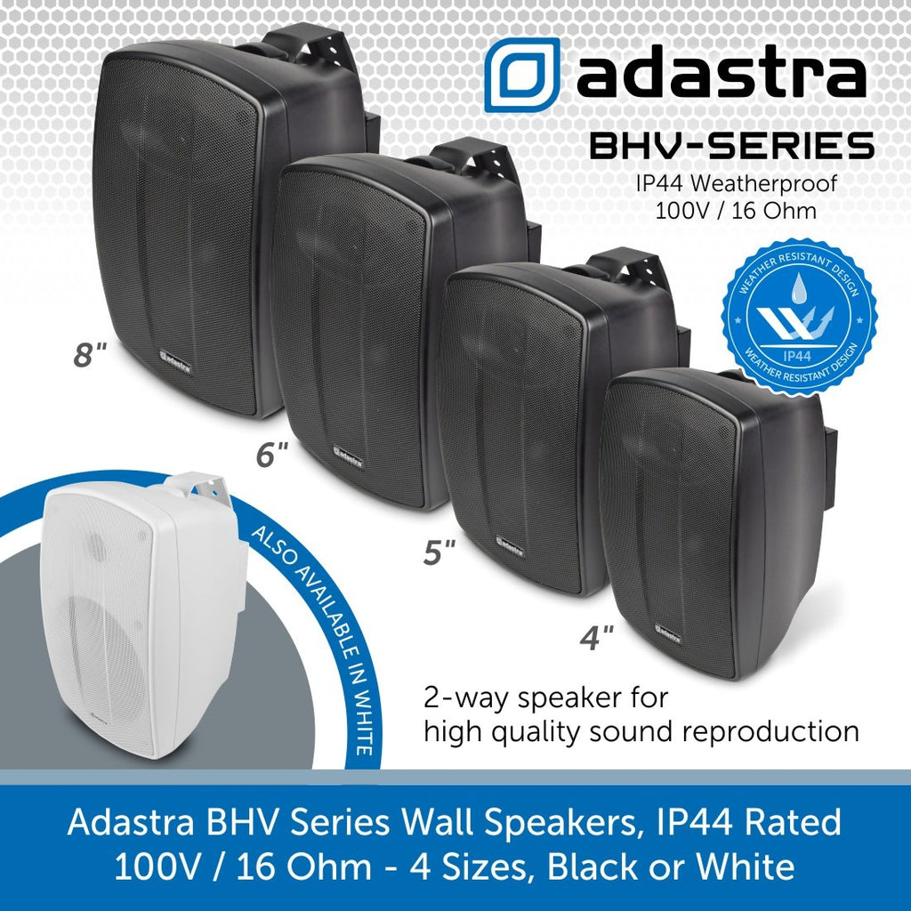 Adastra 100V Line Speakers for Background Audio Systems | Audio Volt