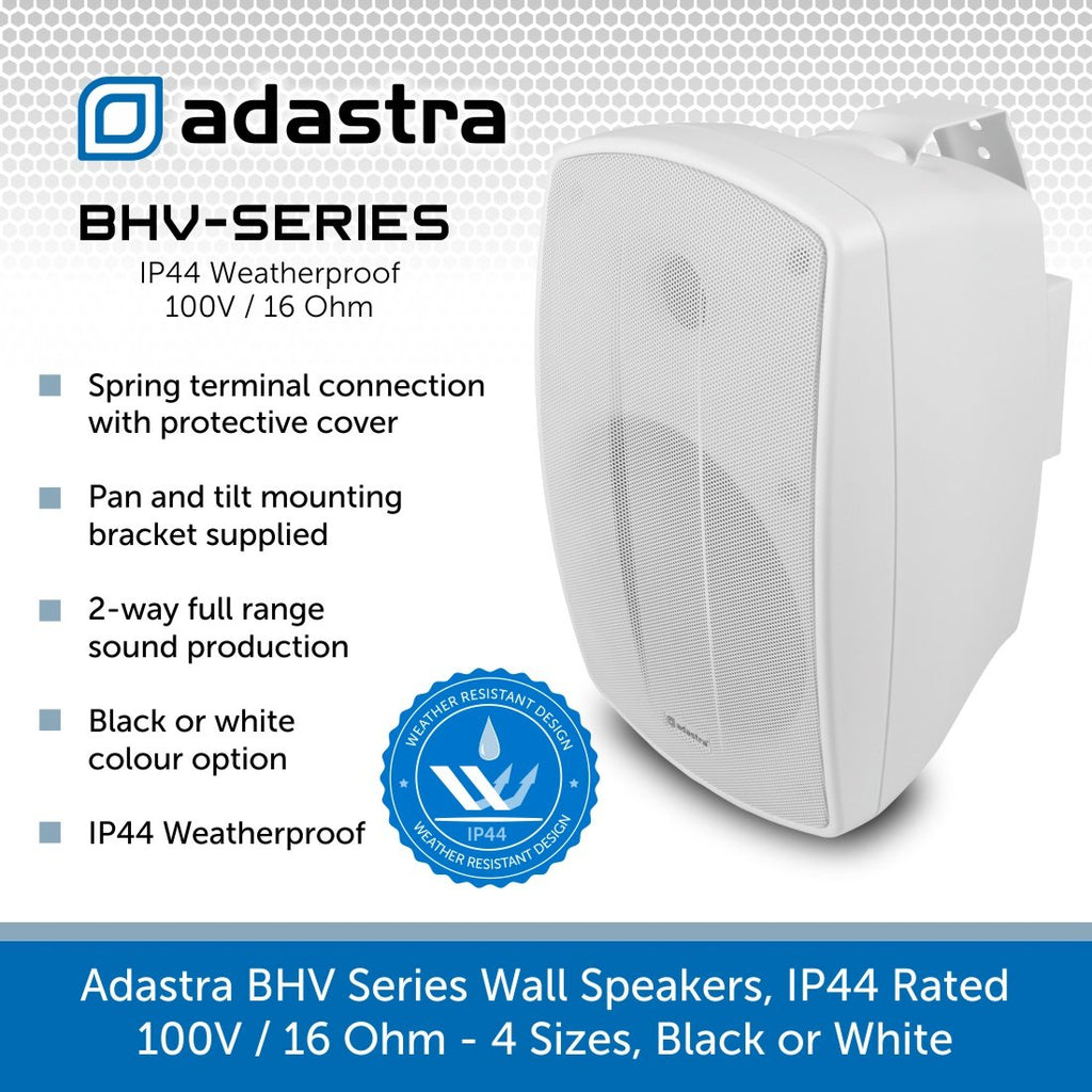 Adastra 100V Line Speakers for Background Audio Systems | Audio Volt