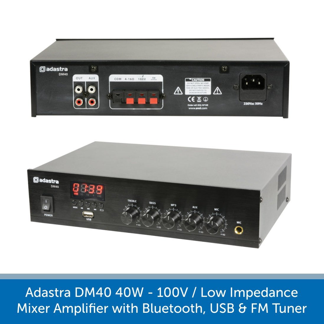 Wireless Bluetooth Amplifiers for Commercial Audio | Audio Volt