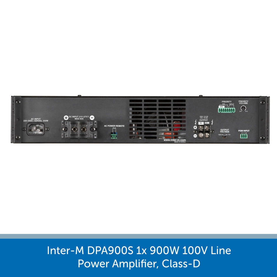 100V Line Slave & Power Amplifiers | Audio Volt