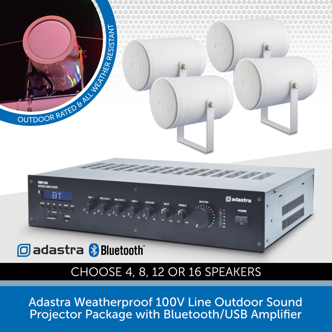 Outdoor PA Speaker Systems for Music & Public Address | Audio Volt ...