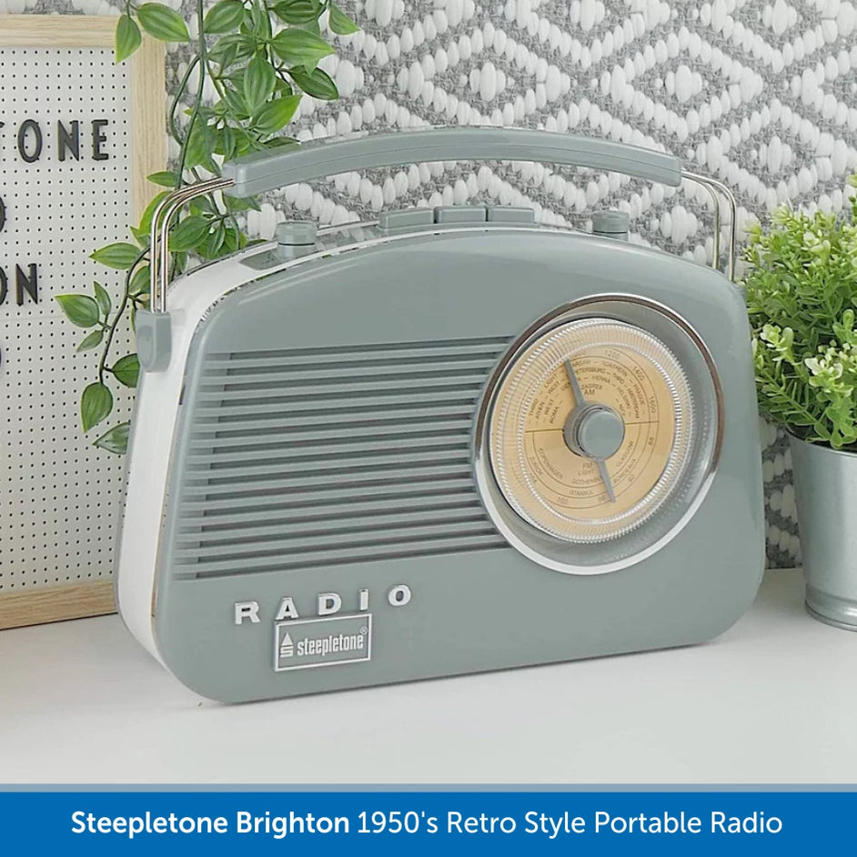 Steepletone | Retro Music Centres, Record Players, Radios | Audio Volt